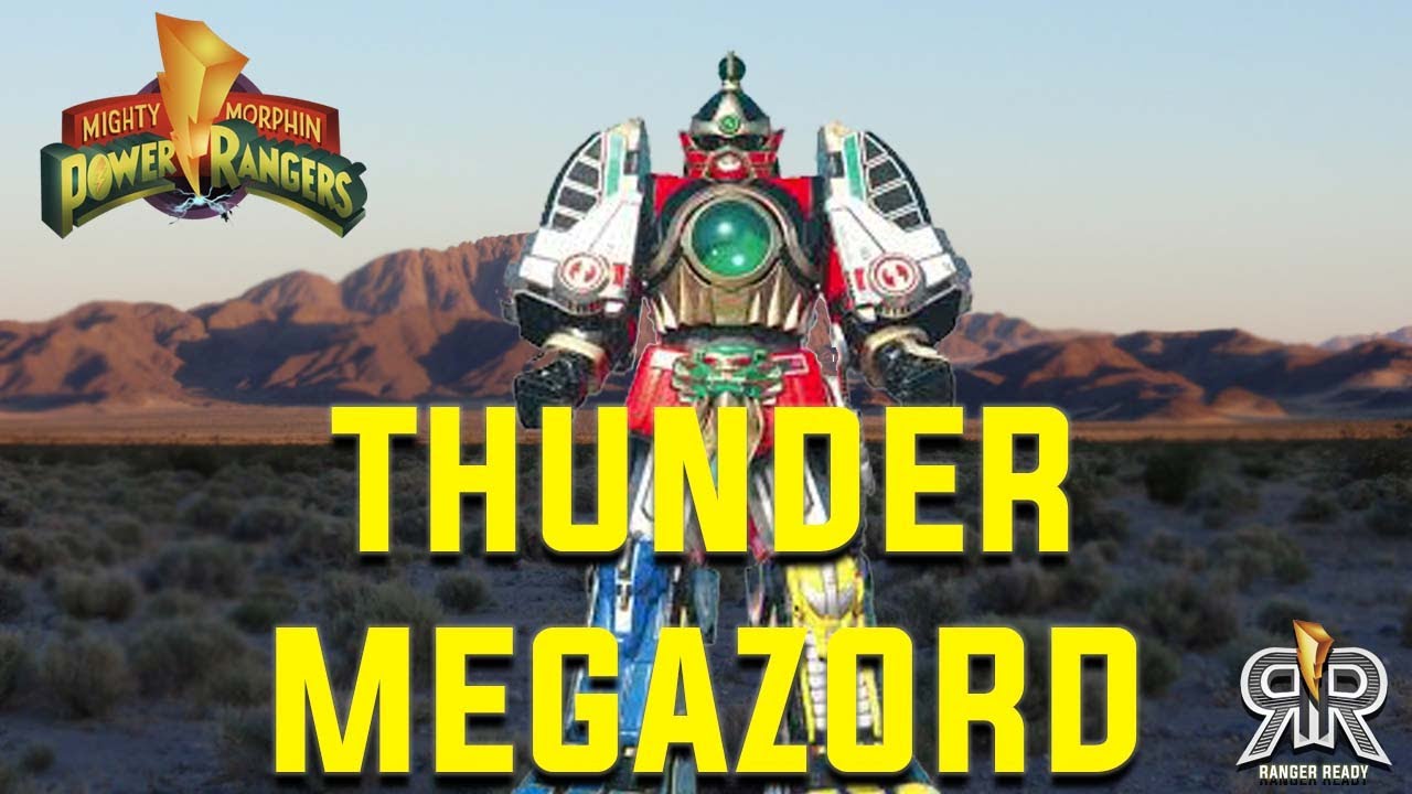 Thunder Megazord Review | Mighty Morphin Power Rangers - YouTube