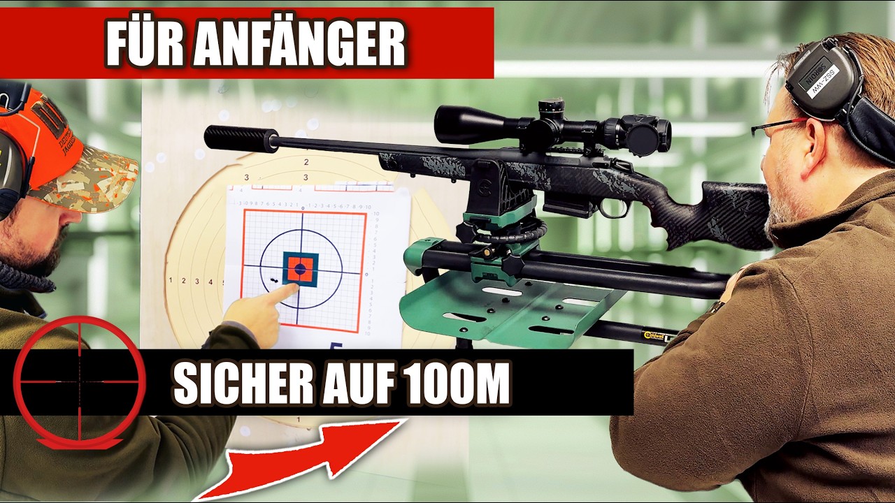 Waffe EINFACH einschießen OHNE Vorkenntnisse auf 100m - YouTube
