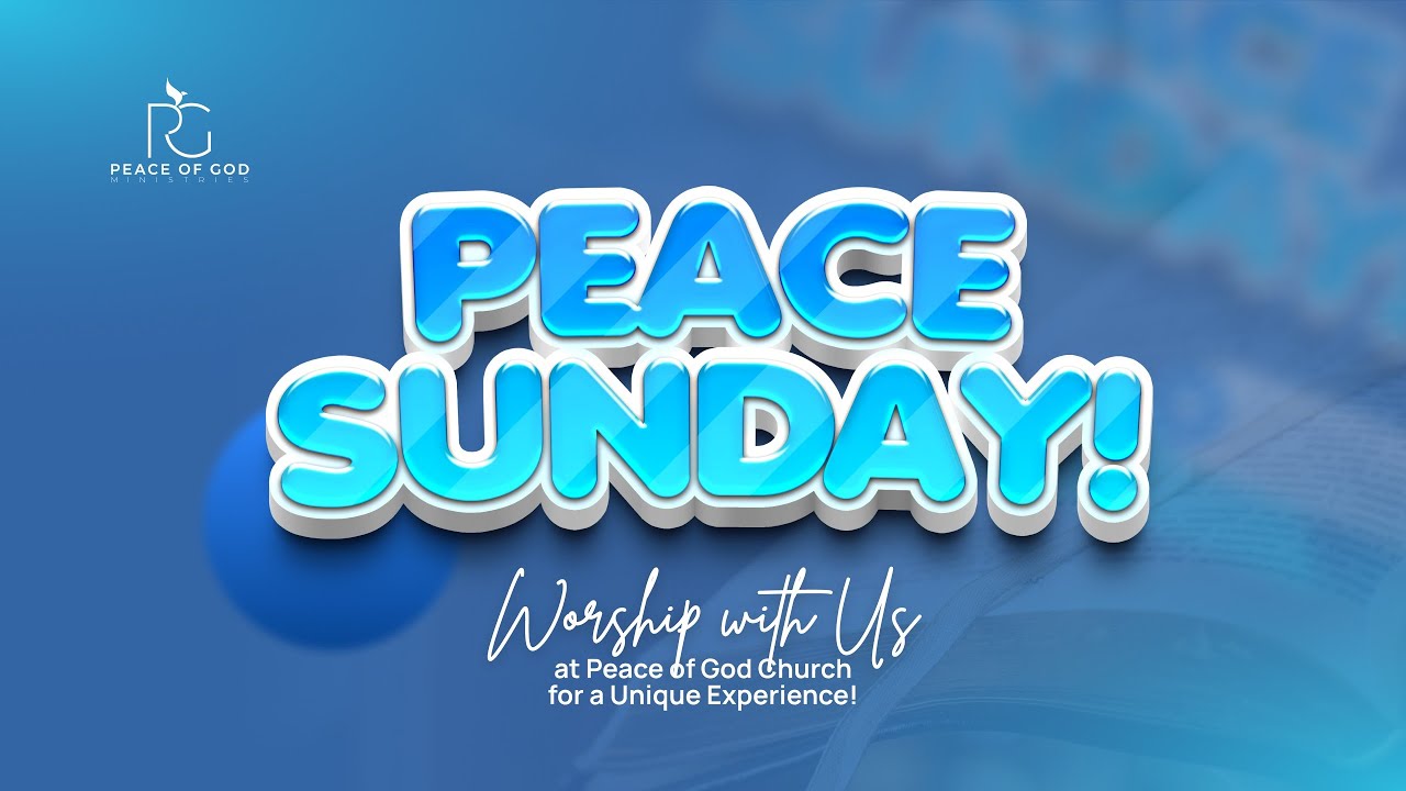 Peace Sunday | 3D Ingredients of Purpose - YouTube