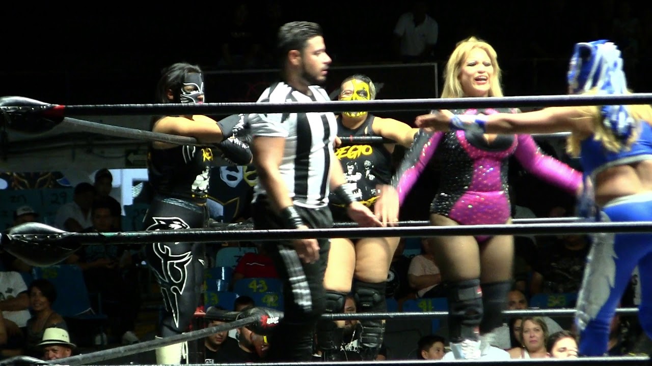 lucha femenil tiffany lady puma y tsunami vs karisma quimera y chica ...
