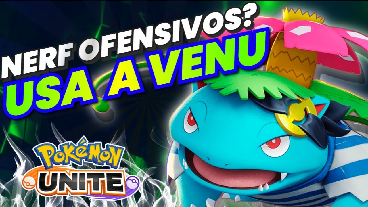 RAYO SOLAR REVIENTA!! la MEJOR BUILD de VENUSAUR | Pokemon Unite - YouTube