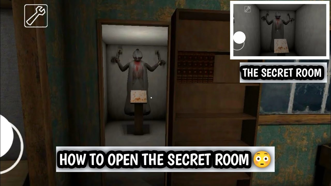 I AM OPEN THE SECRET ROOM IN GRANNY HOUSE || HOW TO OPEN SECRET ROOM # ...