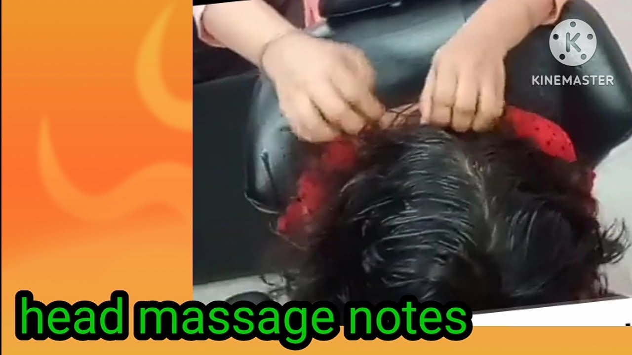 how to/ head massage / massage notes#kannada - YouTube