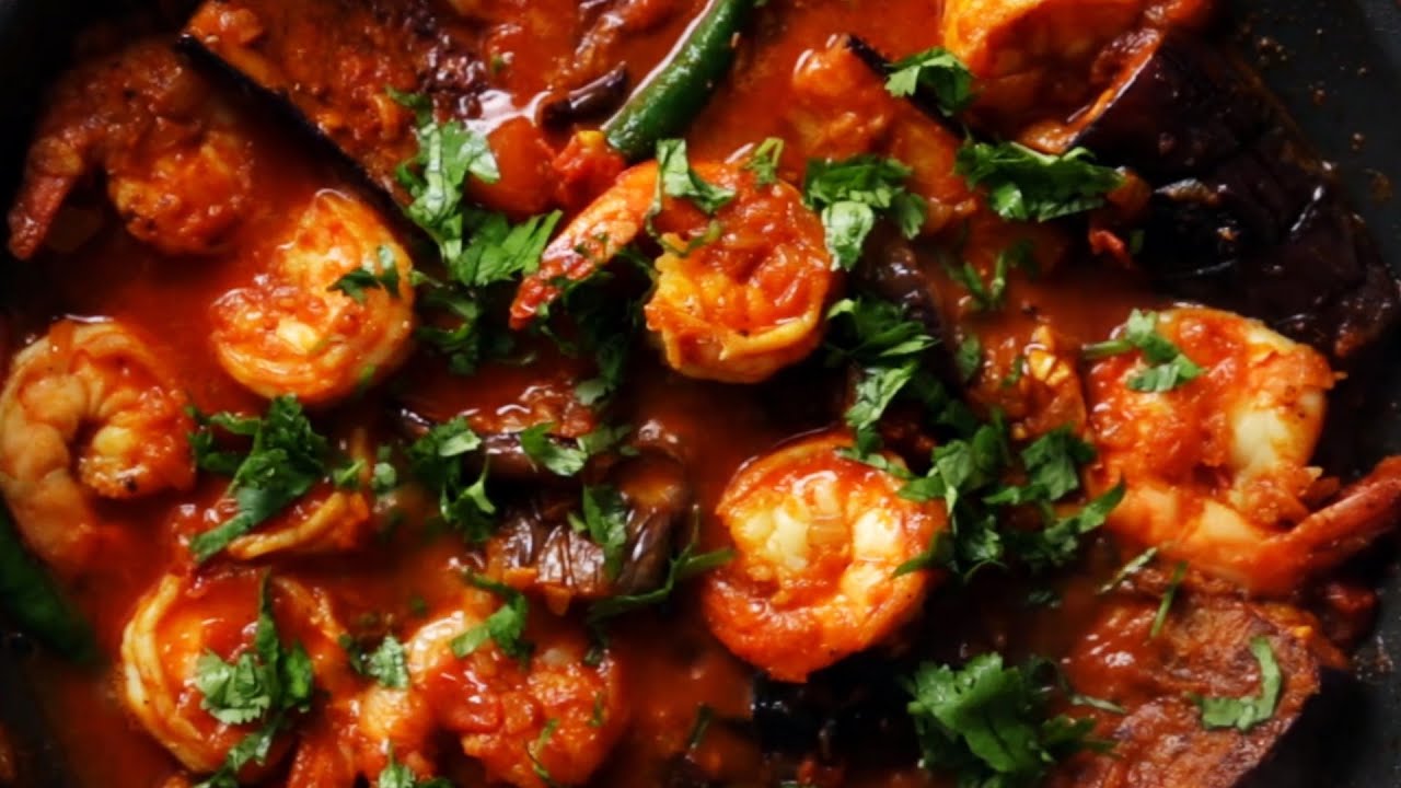 Prawn Masala Curry Simple and Tasty - YouTube