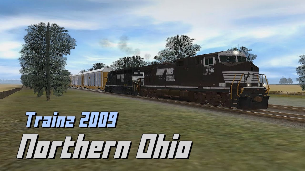 Railfanning in Trainz 2009 - Northern Ohio - YouTube