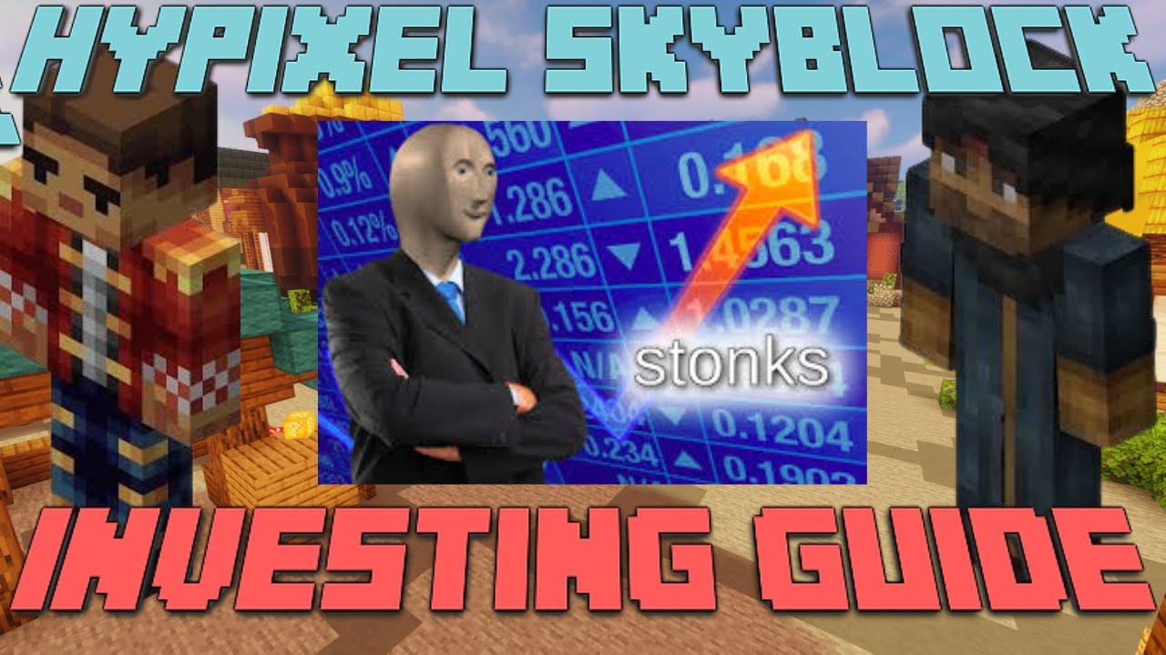 Make MILLIONS with these investments!! - Hypixel Skyblock #5 - YouTube