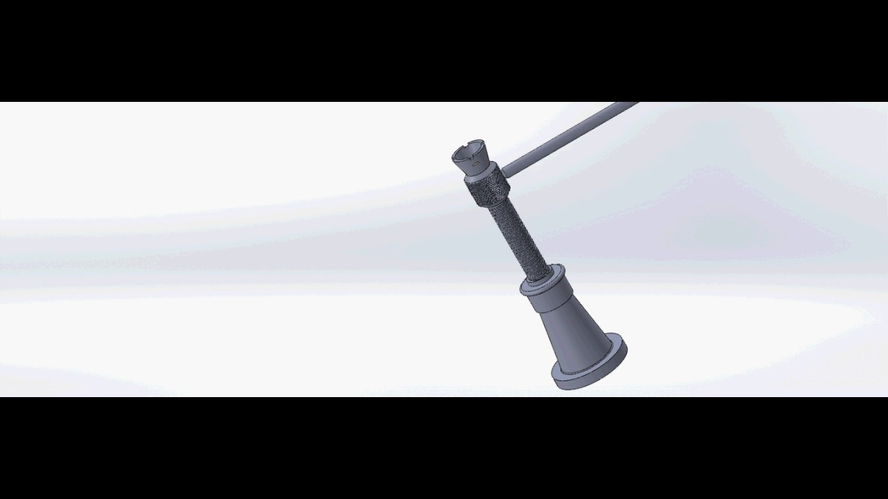 Screw Jack Working Animation - YouTube