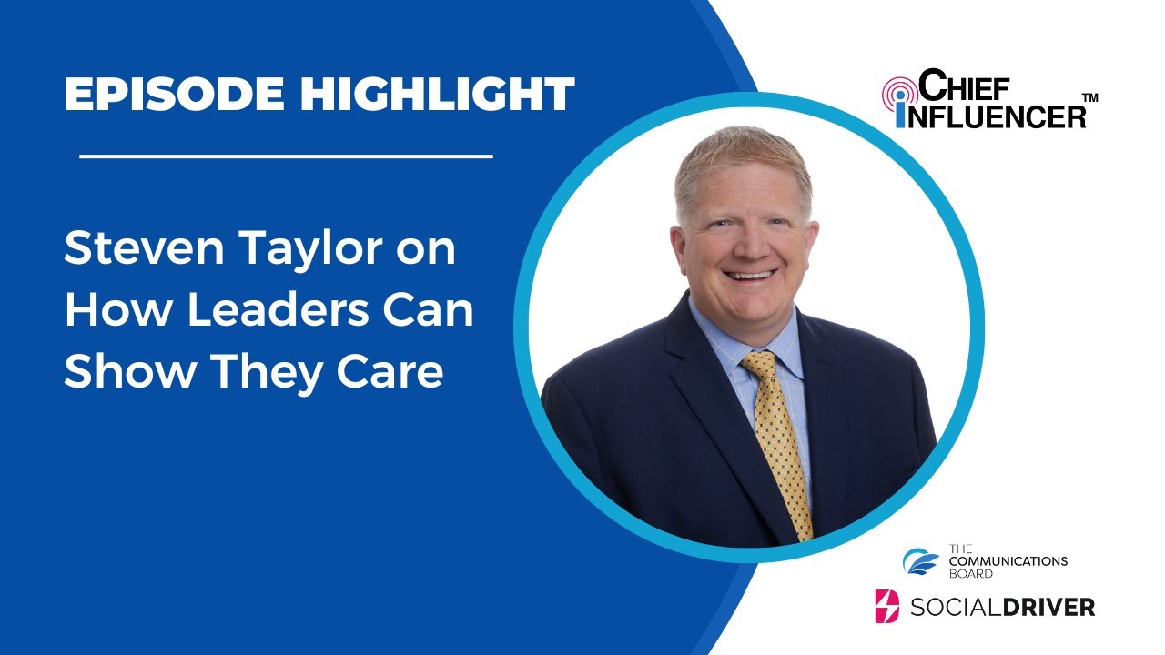 Steven Taylor on How Leaders Can Show They Care - YouTube