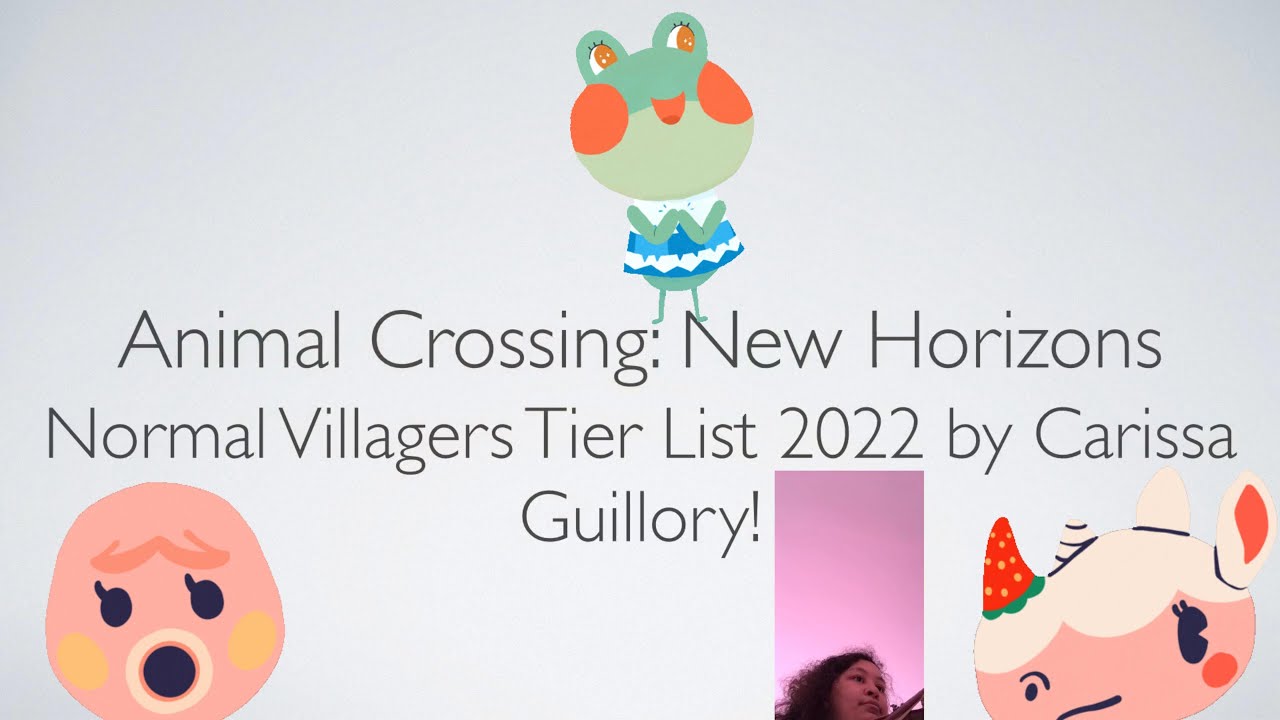 Animal Crossing: New Horizons Normal Villager Tier List 2022! 😎 - YouTube
