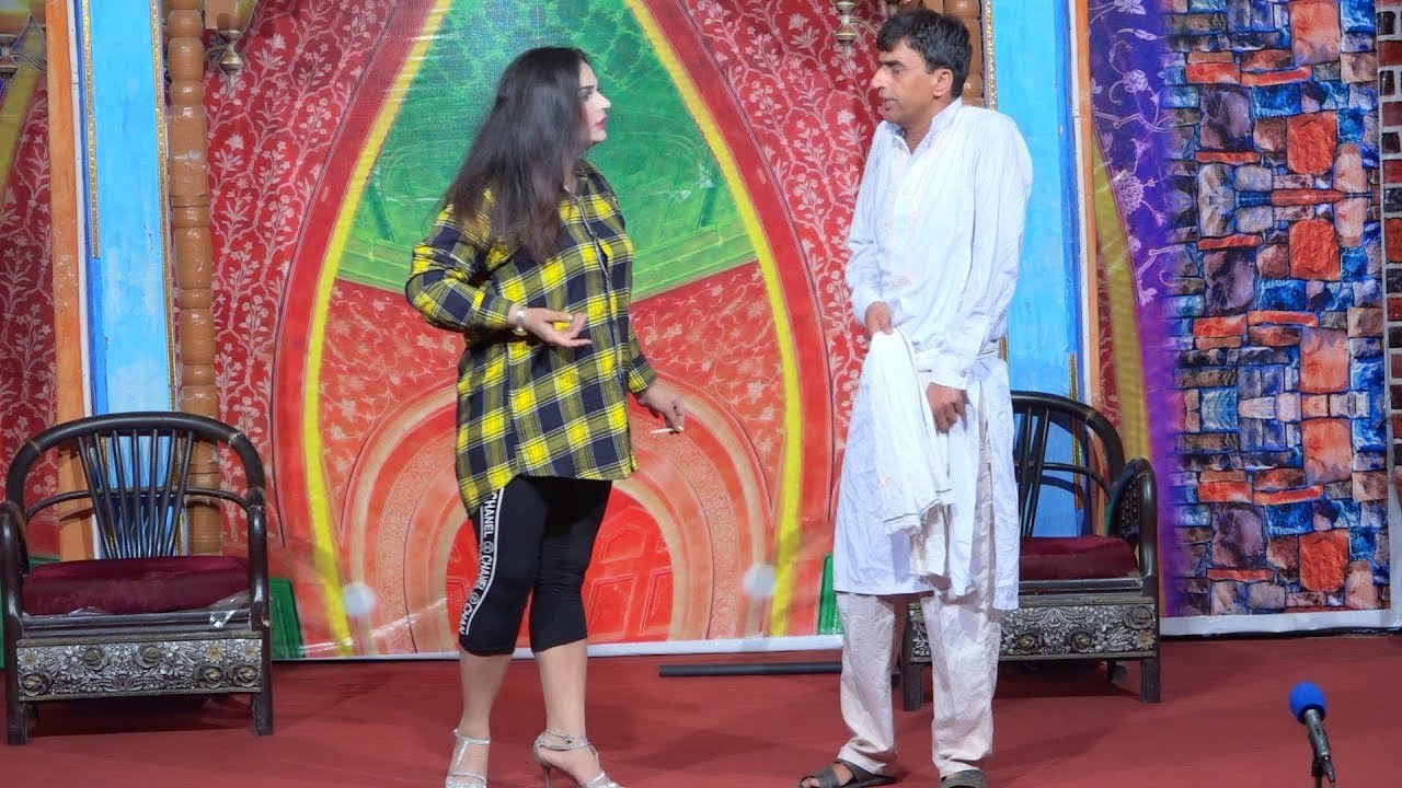 New Stage Drama Full Comedy Clip Siknder Bhutta & Sobia Khan | New ...