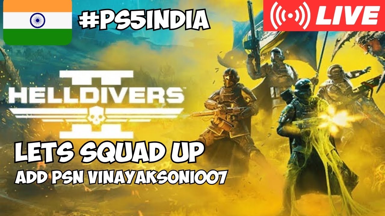 Lets Squad Up on Helldivers II - YouTube