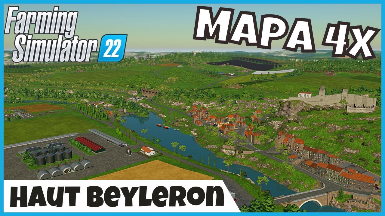 FS22 Mapas | Haut Beyleron 4X Com Produção de Óleo de Soja | FARMING ...