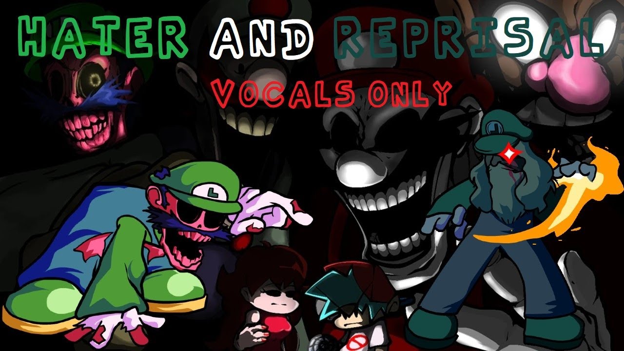 FNF vs. Mario FNF Port - Reprisal and Hater Vocals only - YouTube