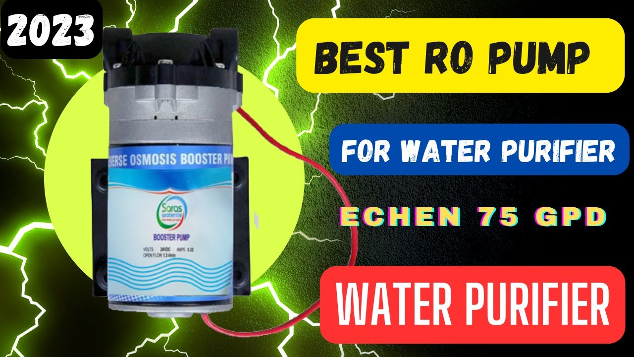 Best RO Pump in India || best ro Water Purifier Pump in India || Echen ...