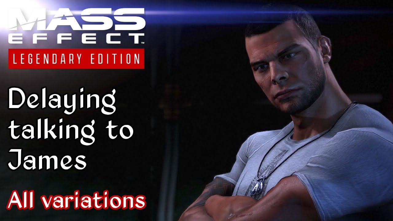 Mass Effect 3 - James comments on mission progress - All variations ...
