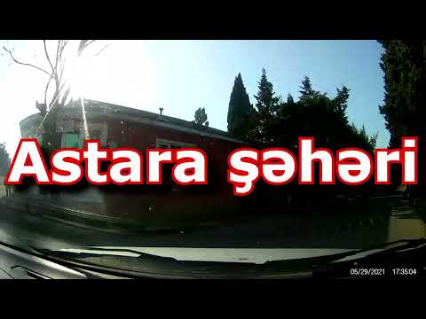 Astara şəhərindən bir parça görüntü