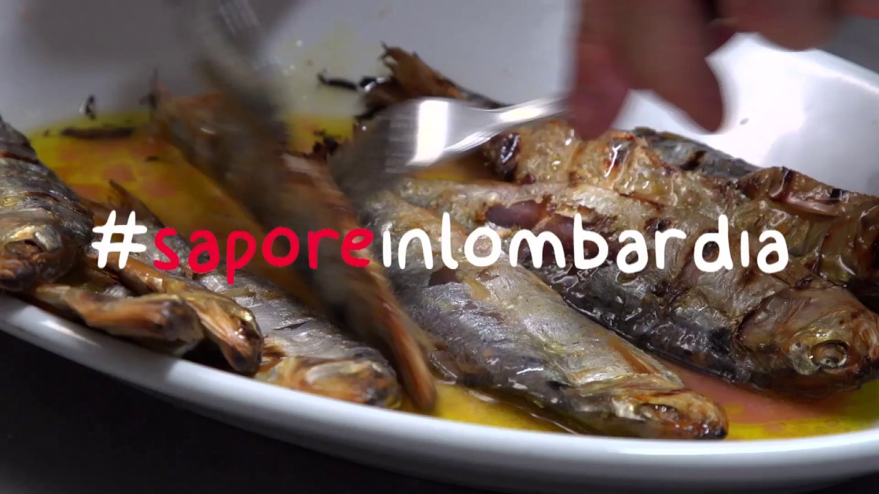 Sapore inLombardia: la ricetta dei missoltini con polenta - Como - YouTube