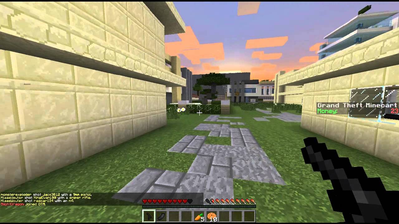 Minecraft: server showcase GTM - YouTube