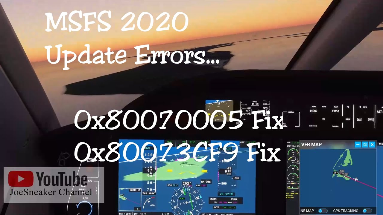 MSFS 2020 UPDATE FIXES - YouTube