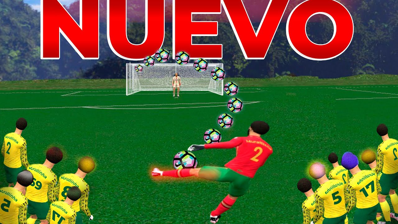 INVENTE una FORMA DE PATEAR en IOSOCCER 😮 - YouTube