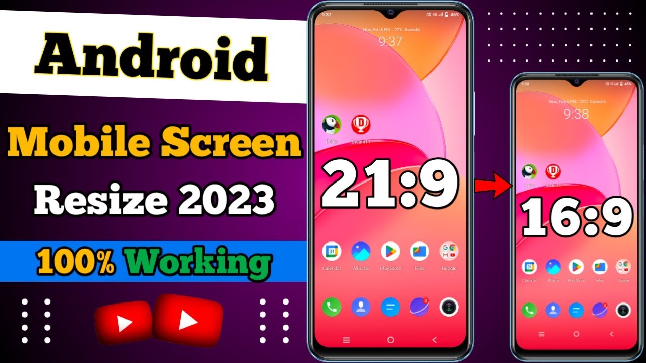 Mobile Screen Resize 2023 | How to resize mobile screen - YouTube