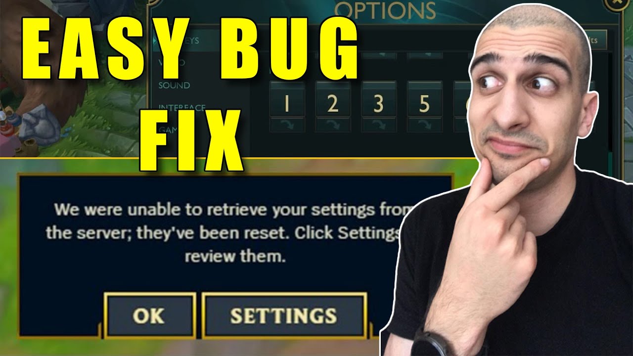 МОИТЕ НАСТРОЙКИ В ЛИГАТА + settings reset bug HOTFIX - YouTube