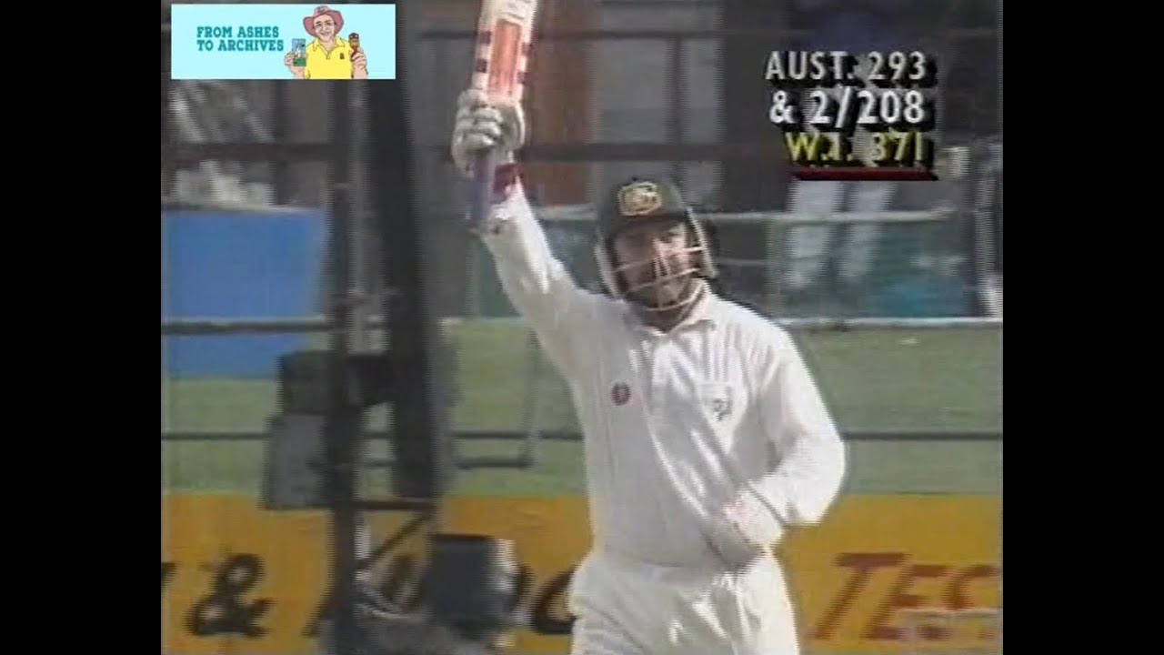 Brilliant Boonie! Superb 2nd innings David Boon century vs West Indies ...