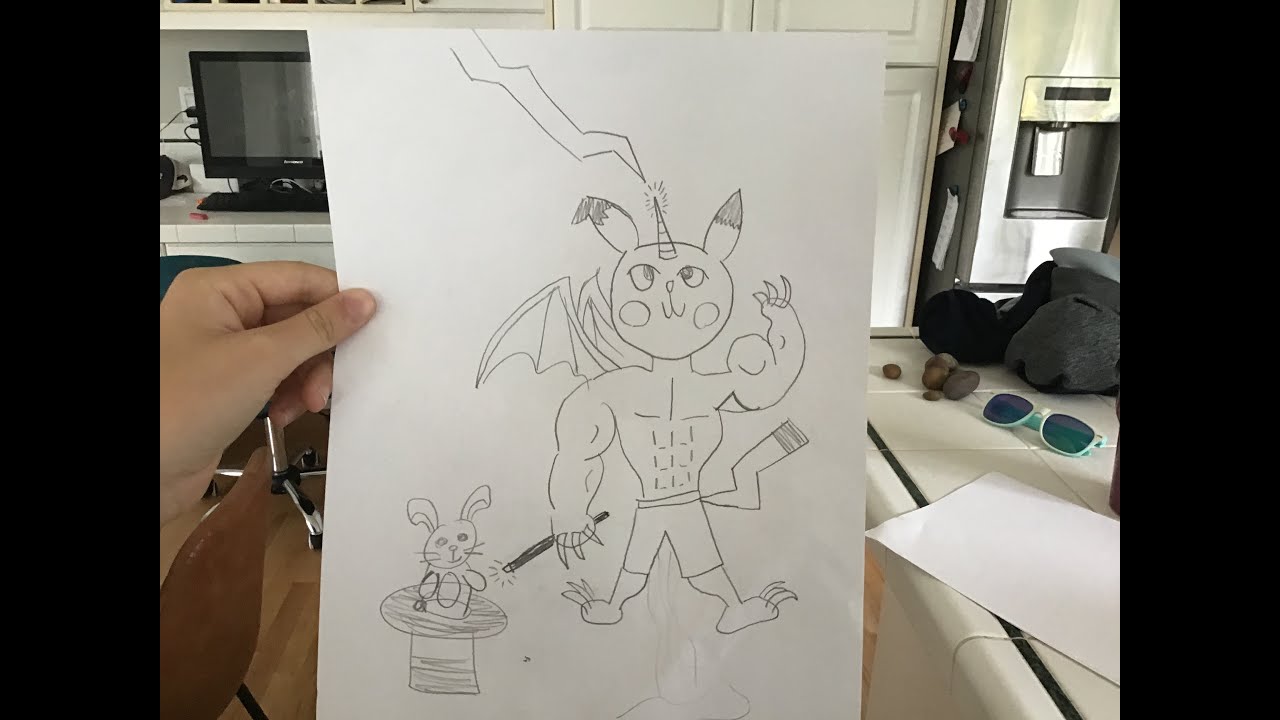 Hutch Time Ep3: Drawing Pikachu - YouTube