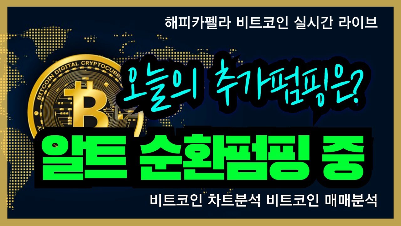 비트코인 실시간 알트코인 순환펌핑 중 오늘의 추가 펌핑은 217 아침💎비트코인 비트코인실시간 이더리움 리플