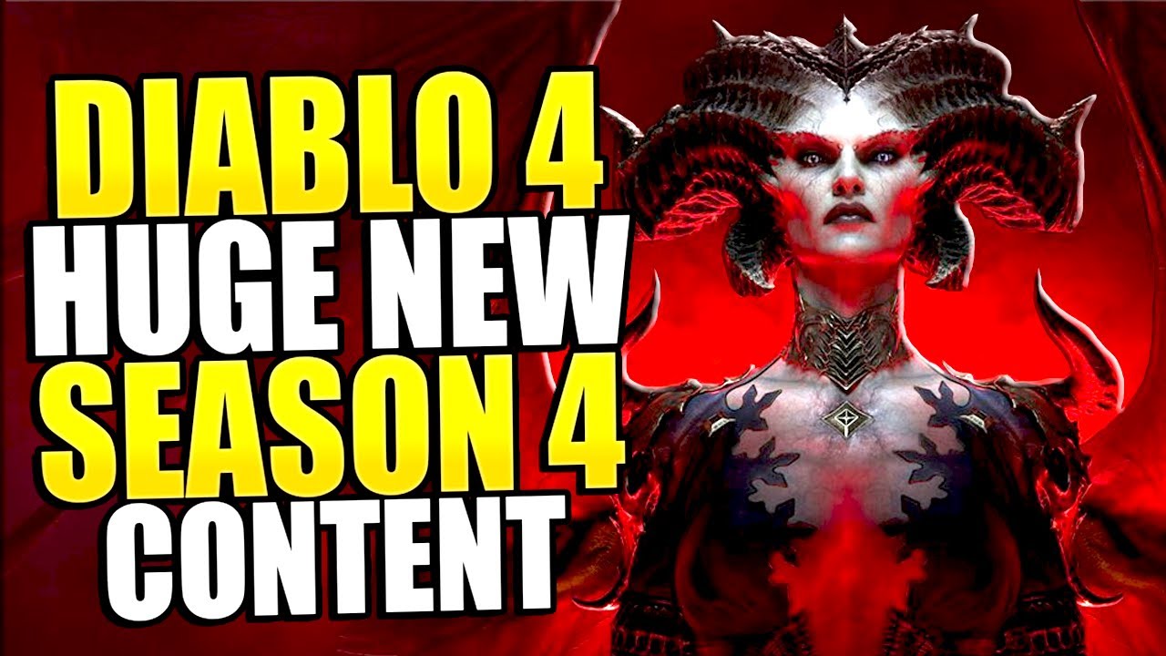 Diablo 4 HUGE New Season 4 Reworks and Content - YouTube