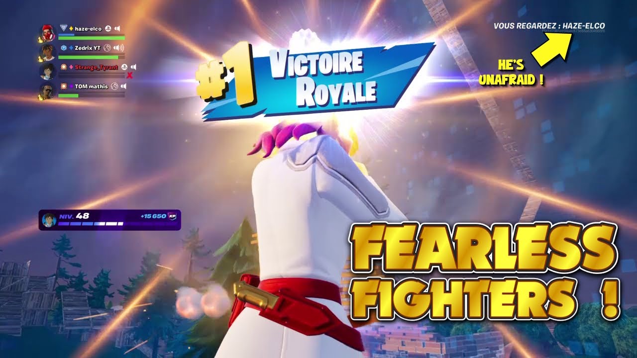 Fortnite - Fearless Fighters ! - YouTube
