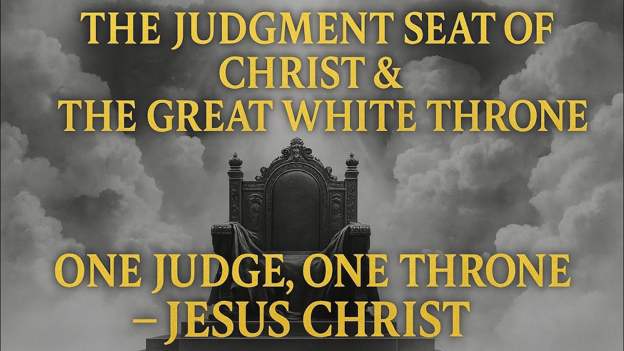 The Judgment Seat of Christ & The Great White Throne: One Judge, One ...