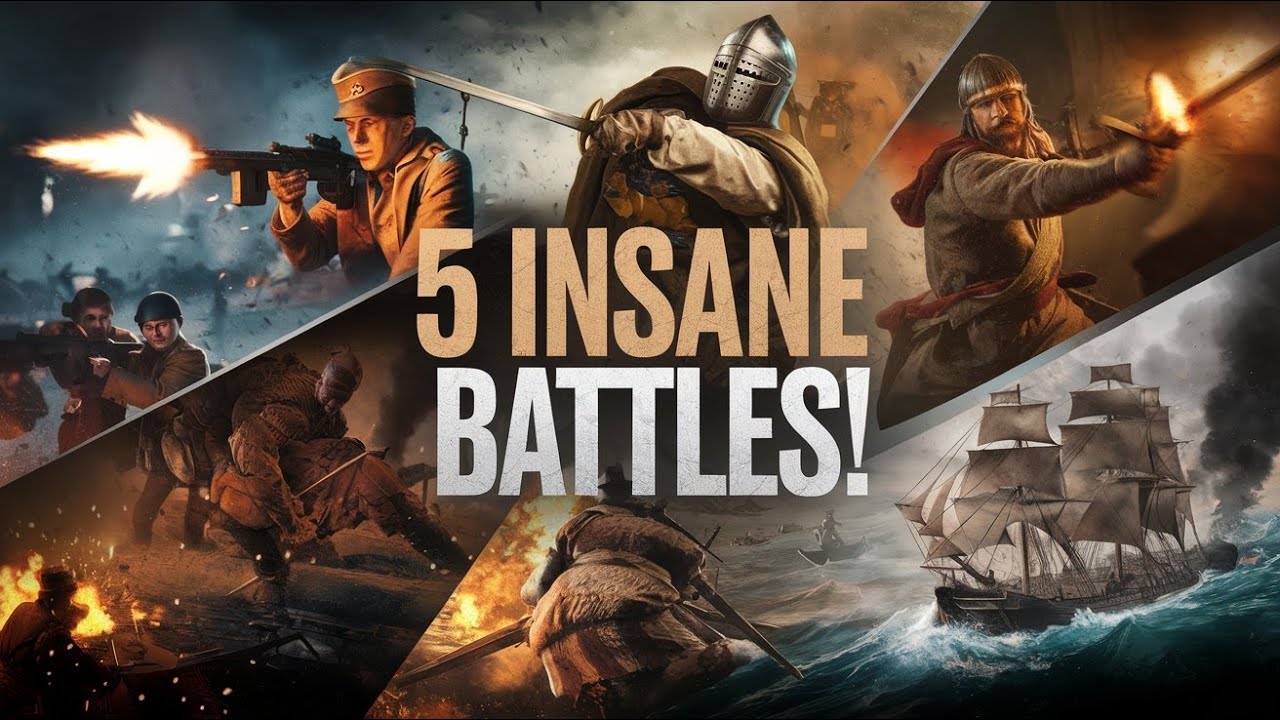 5 Battles That Were Like Real-Life Action Movies! - YouTube