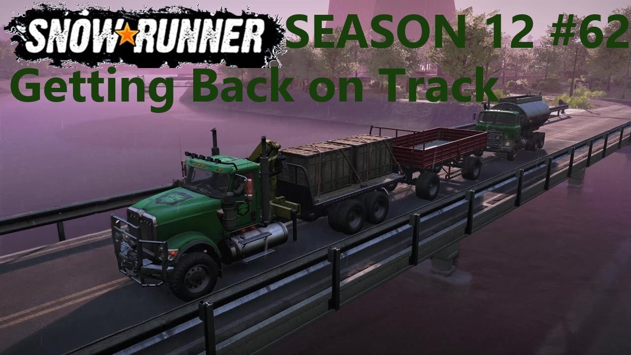 SnowRunner Season 12 NORTH CAROLINA Oviro Hills Getting Back on Track ...