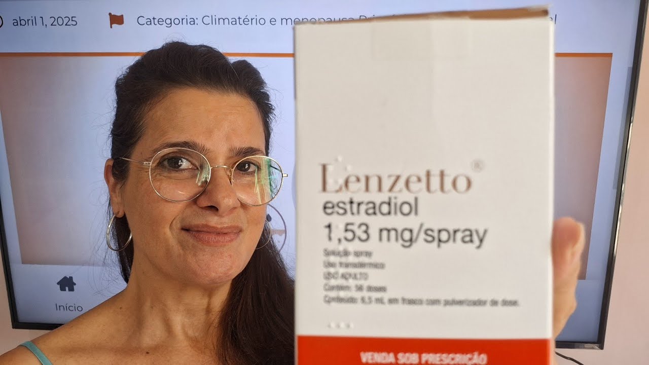 LENZETTO SPRAY Estradiol transdérmico BIOIDÊNTICO . novidade para a trh ...
