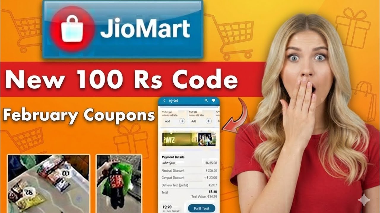 JioMart Coupon code Today 100 Rs Off | February Working Jio Mart ...