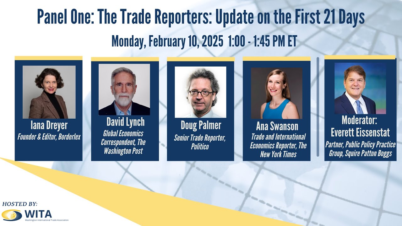 2025 WITC: The Trade Reporters: Update on the First 21 Days - YouTube