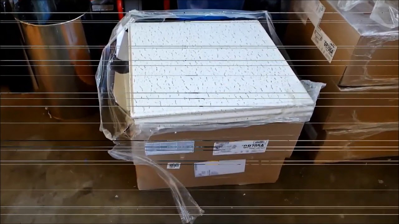Garage Drop Ceiling Installation - YouTube