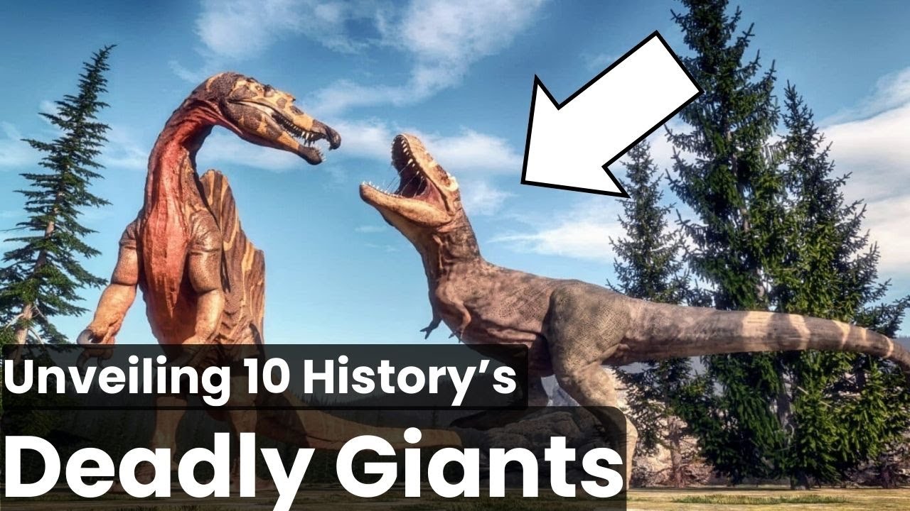 10 Most Terrifying Dinosaurs of Prehistory | Dinosaur Documentary - YouTube