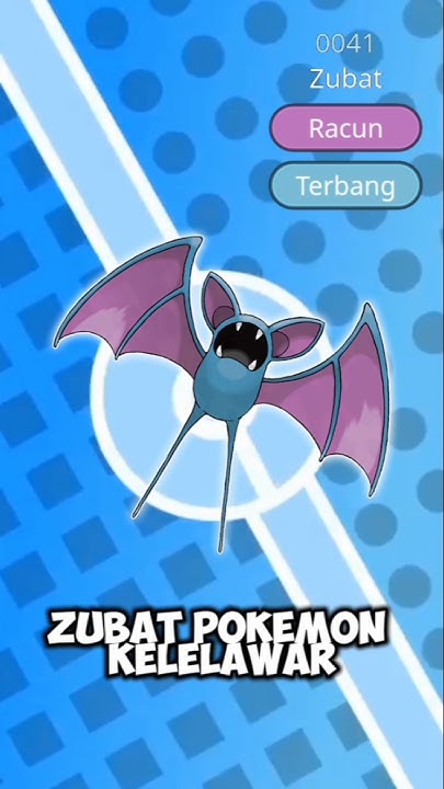 Pokedex evolusi pokemon zubat#pokedex #pokemon - YouTube