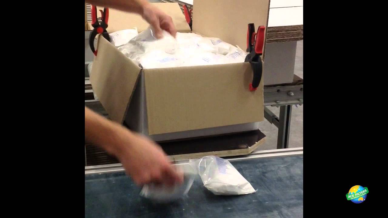 ACE Euro factory packing Miracle filter powder - YouTube