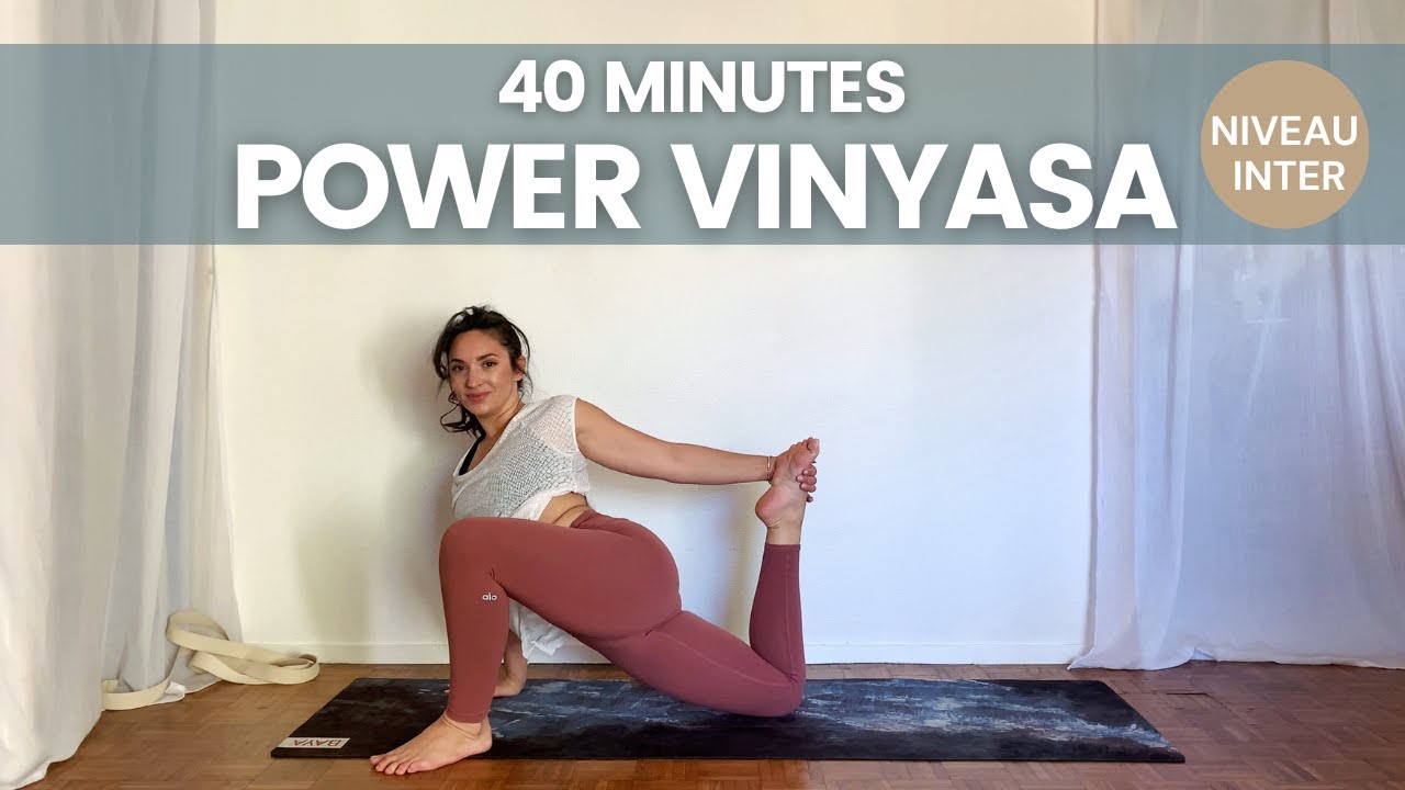 Spicy et stretchy POWER YOGA VINYASA - YouTube
