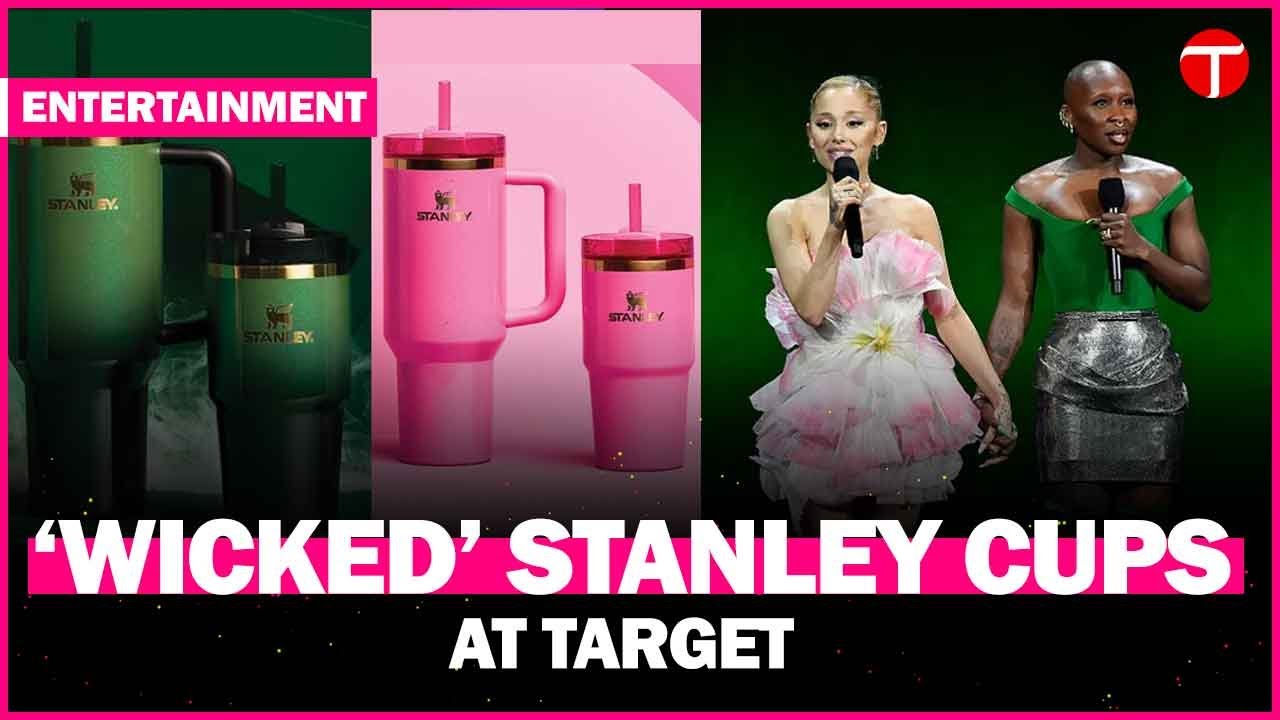 Shoppers clash over limited edition Wicked Stanley Cups at Target - YouTube