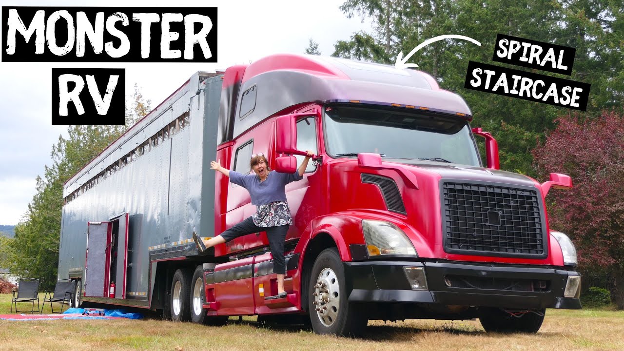 ULTIMATE SELF BUILD RV MONSTER TRUCK TOUR [S7-E58] - YouTube