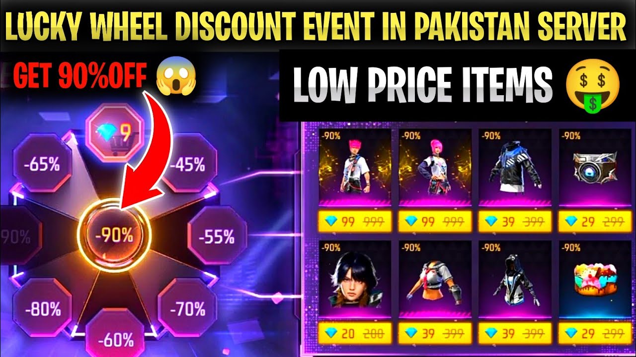 Buying All Items From Lucky Wheel Event | Lucky Wheel Discount Event ...