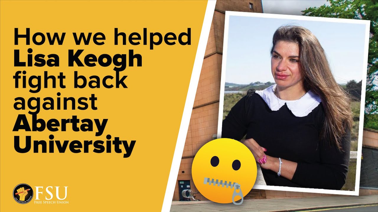 How the Free Speech Union helped Lisa Keogh fight back against Abertay ...