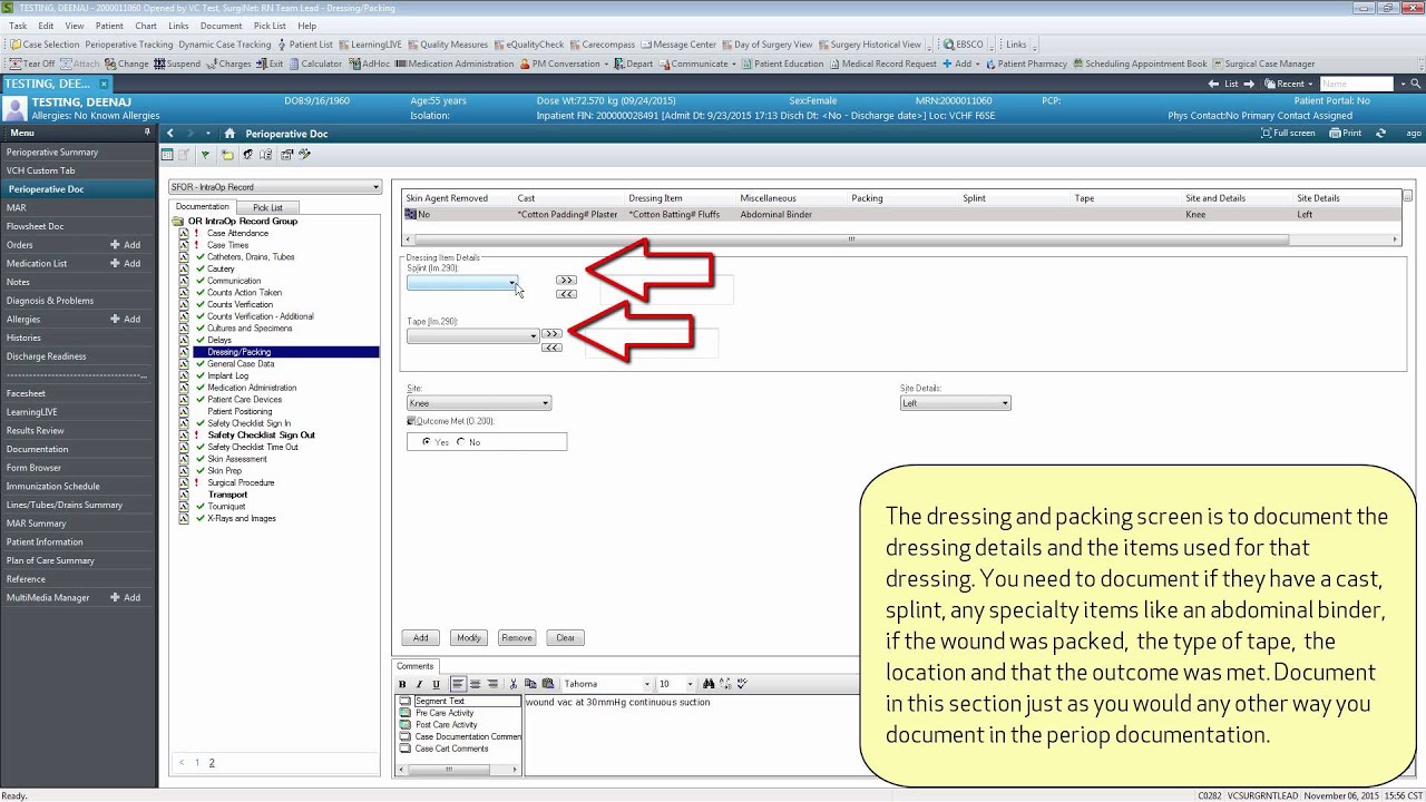 SurgiNet RN - Dressing and Packing - YouTube