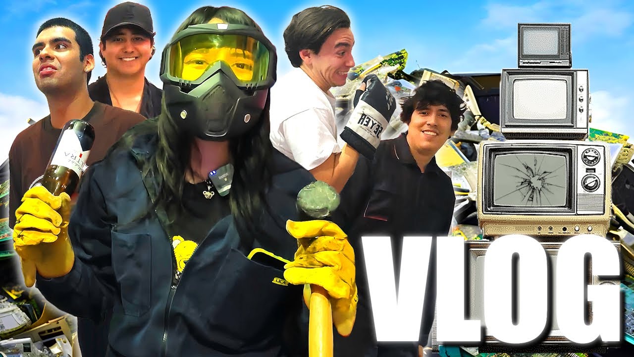 ROMPIENDO COSAS DE MANERA INSANA CON MI HERMANO Y SUS AMIGOS | VLOG ...