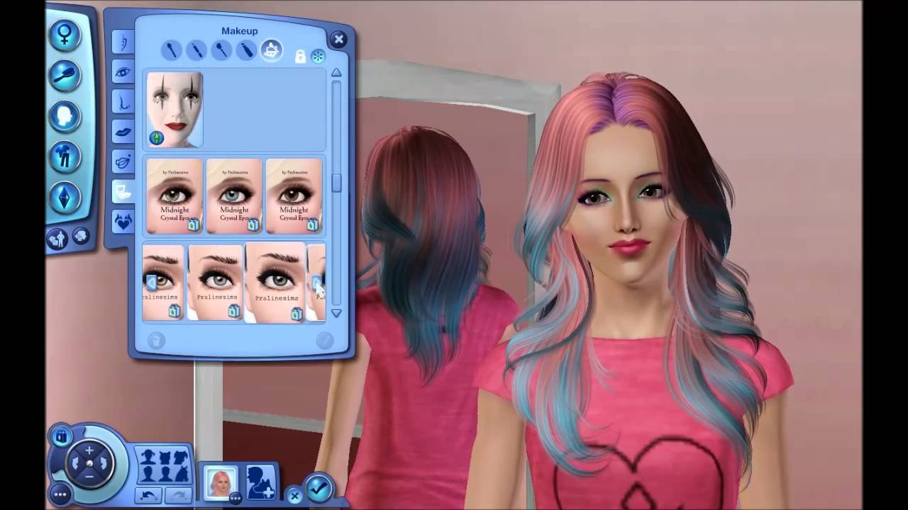 Sims 3 Create A Sim Colorful Sim Collab Wpurful Simmer Youtube