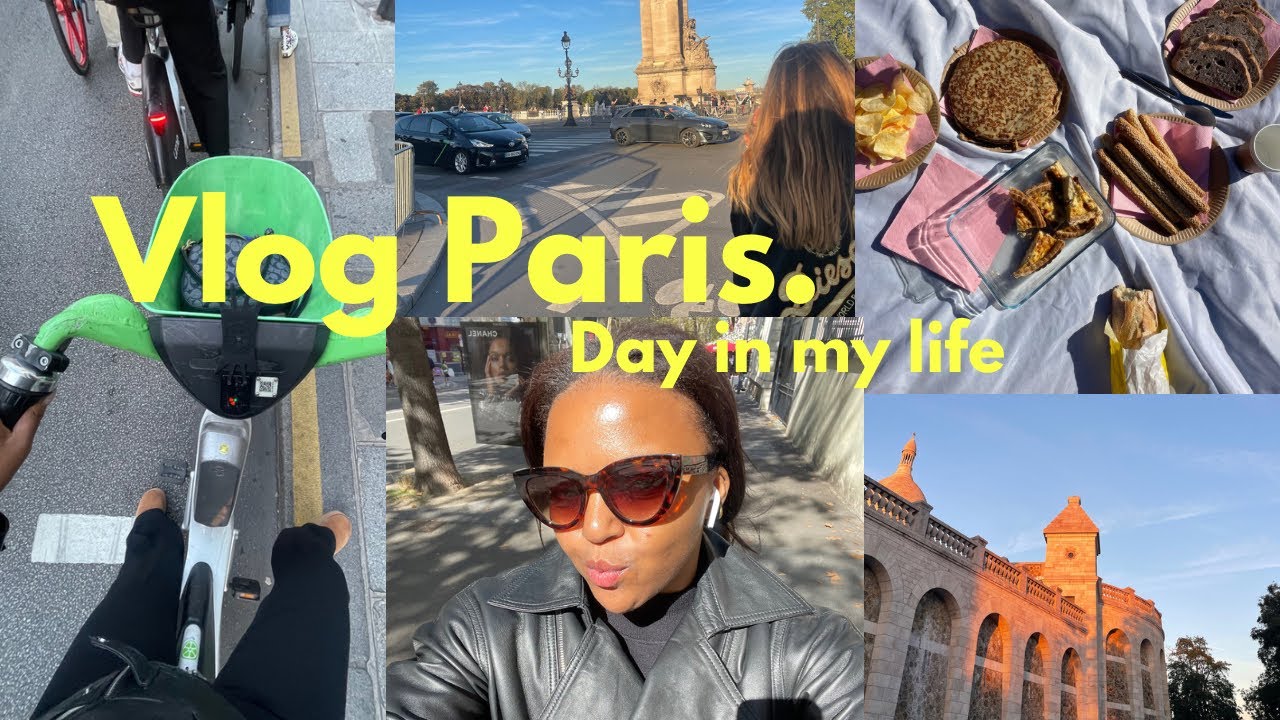 week-end vlog paris | stress, new life, pique-nique, hot girl ...